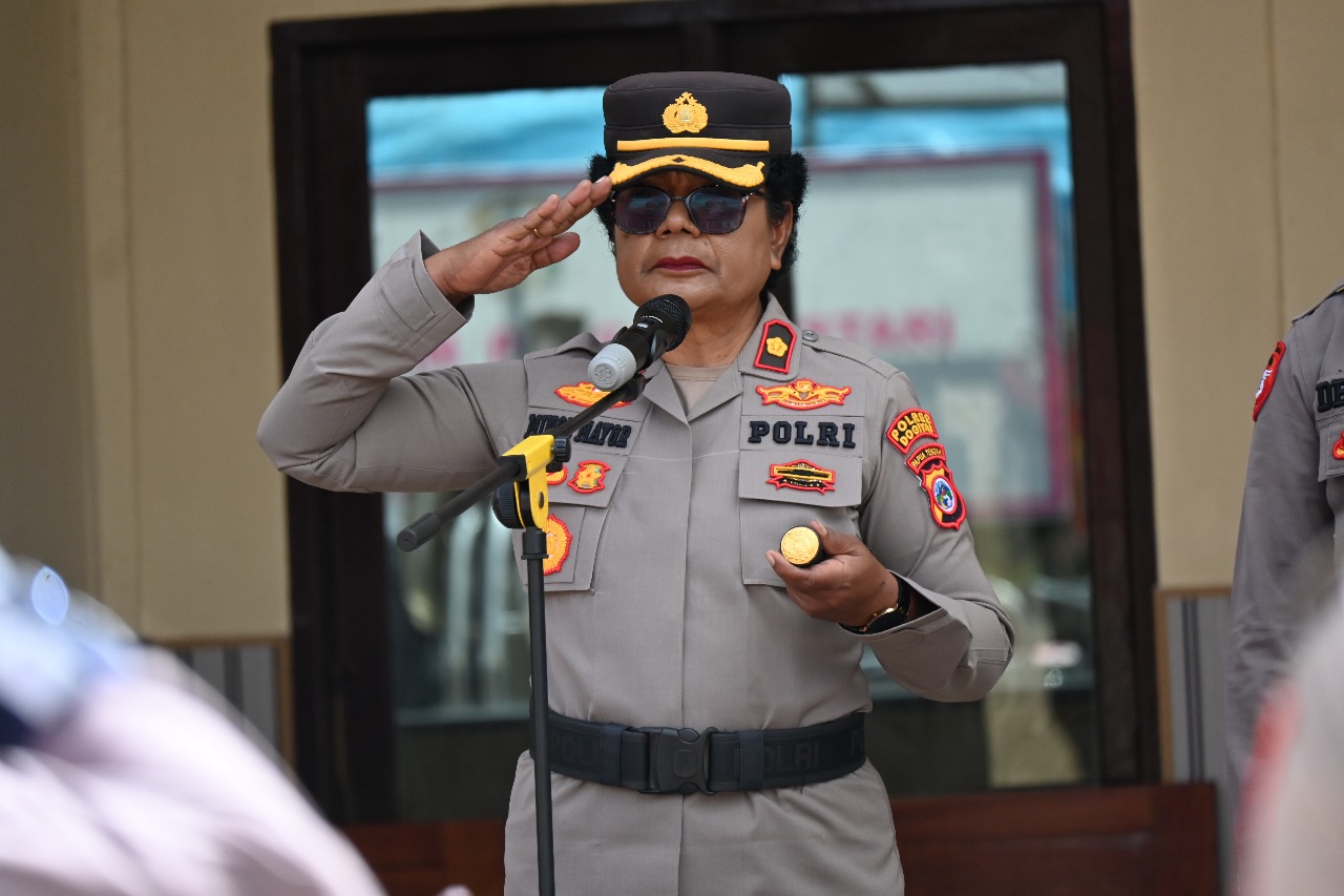 Kapolres Dogiyai Pimpin Upacara Pengukuhan dan Sertijab Sejumlah Pejabat Utama dan Kapolsek ...